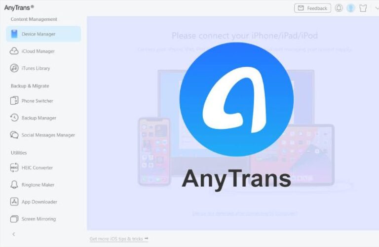 AnyTrans Review: Can It Simplify iPhone Data Management? - SoftwareVS